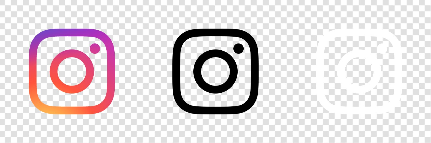 Vecteur Instagram Transparent Instagram Icon Art Vectoriel, Icônes Et