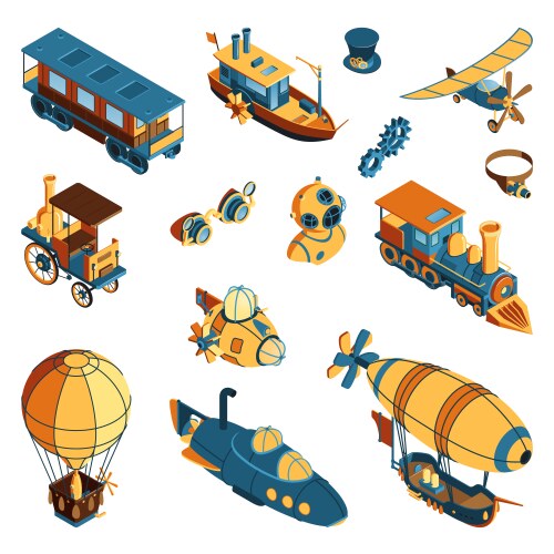 Steampunk Icon Vector Images (over 1,700)