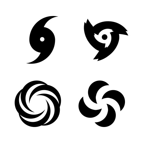 Simple storm logo Royalty Free Vector Image - VectorStock