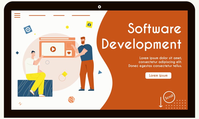 Software Development Banner Vector Images Over 13 000