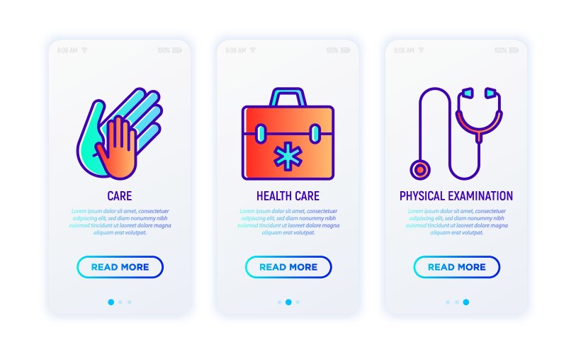 Help and care thin line icons set Royalty Free Vector Image Help and care thin line icons set Royalty Free Vector Image