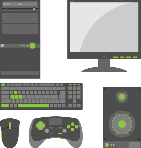 Computer Parts Vector Images (over 27,000)