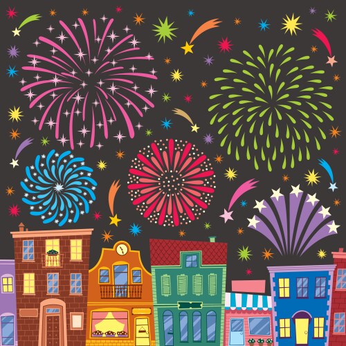 Fireworks Cartoon Vector Images (over 14,000)