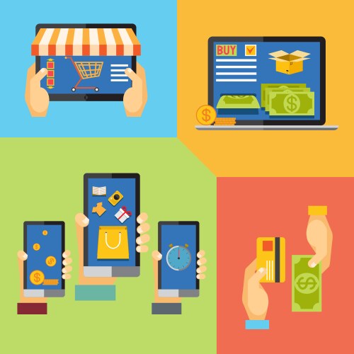 Online Shopping Vector Images (over 300,000)