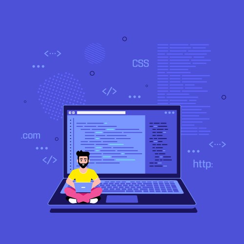 Coding Guy Vector Images (over 1,500)