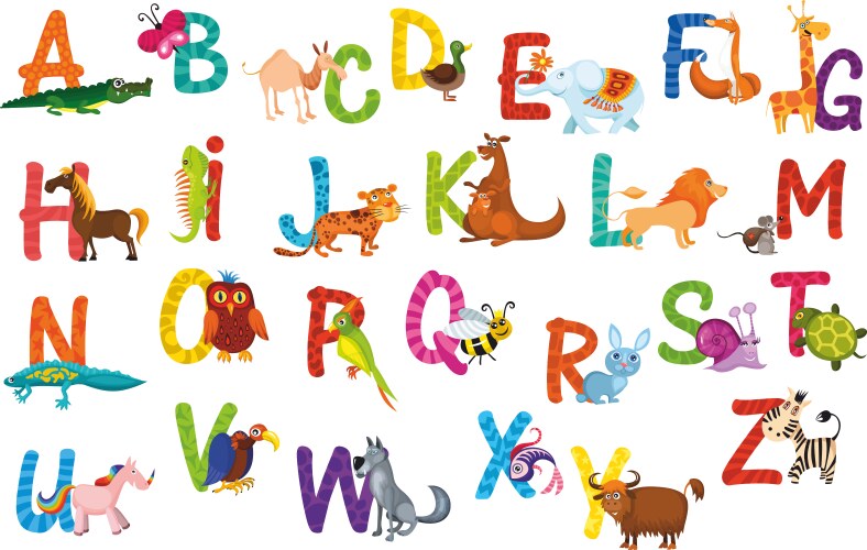 Alphabet Cartoon Vector Images (over 97,000)