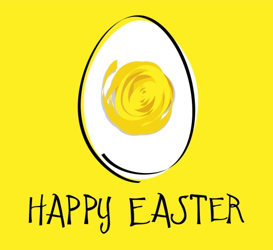 Rugby easter egg Royalty Free Vector Image - VectorStock