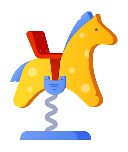 Playground Rocking Horse Vector Images (over 1,000)