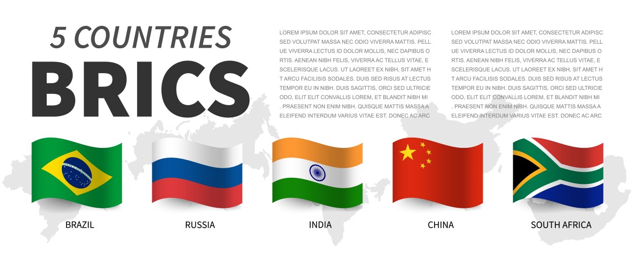All maps world countries and flags set 1 Vector Image