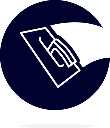 Stucco Plastering Logo Royalty Free Vector Image