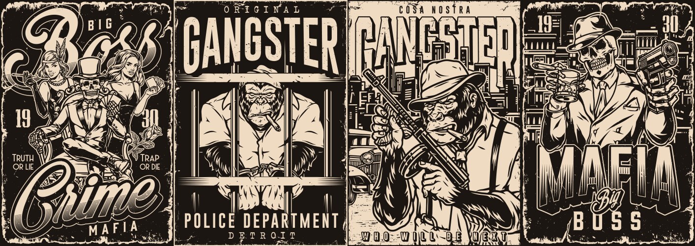 Gangster Logo Vector Images (over 4,500)