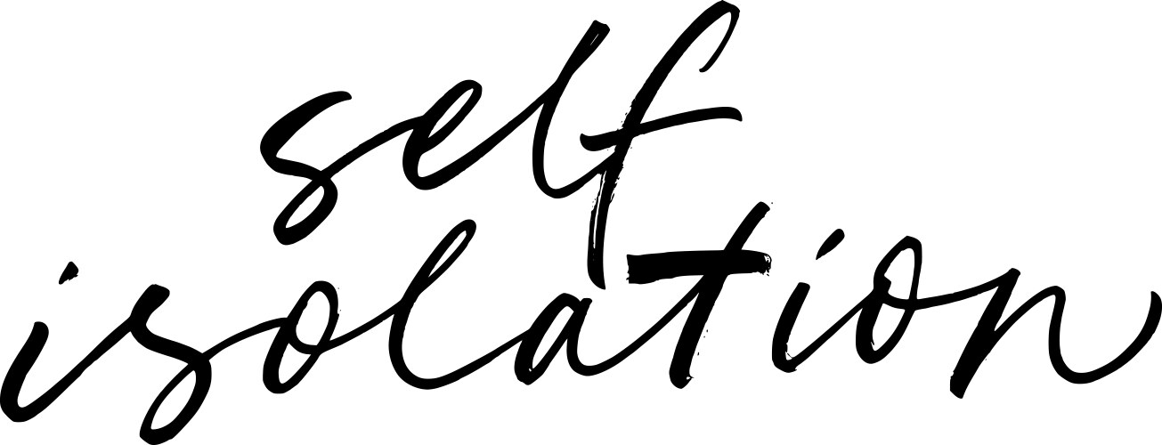 Self-made lettering calligraphy motivation Vector Image