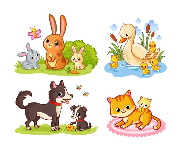 Cartoon Collection Vector Images (over 910,000)