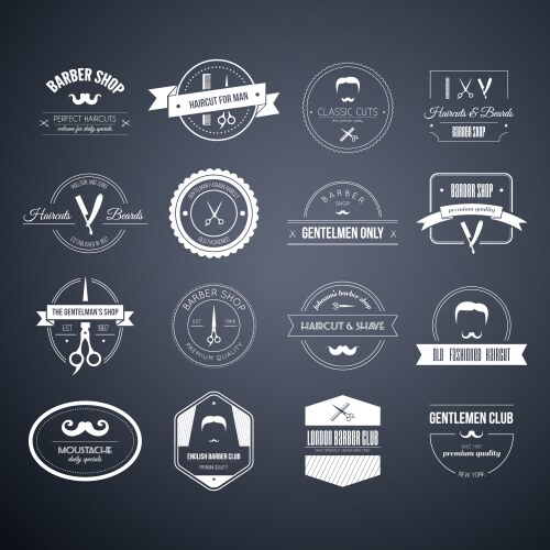 Barber Sticker Vector Images (over 4,800)