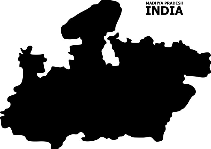 Madhya Pradesh Map Geography Vector Images (over 450)