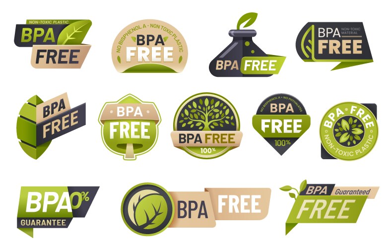 Biodegradable plastic free icon - compostable Vector Image