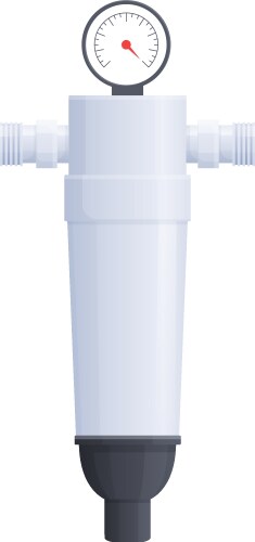 Water filter realistic set Royalty Free Vector Image