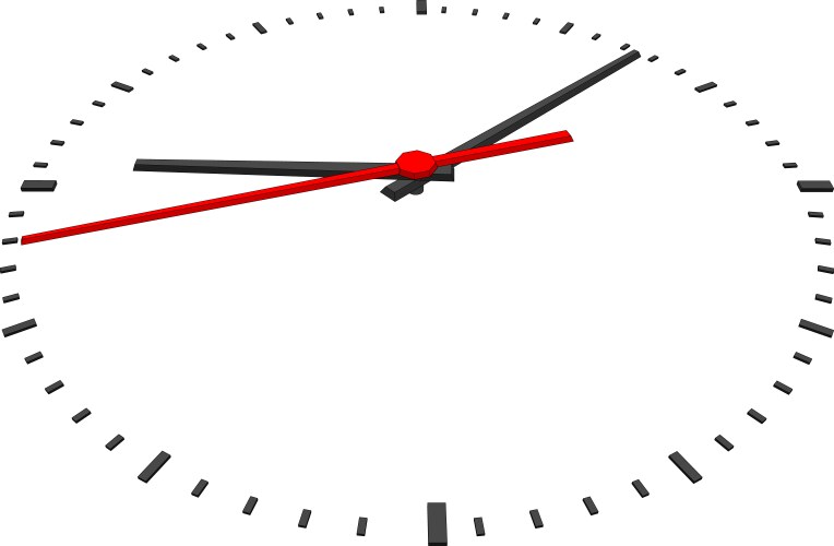 Clock face Royalty Free Vector Image - VectorStock