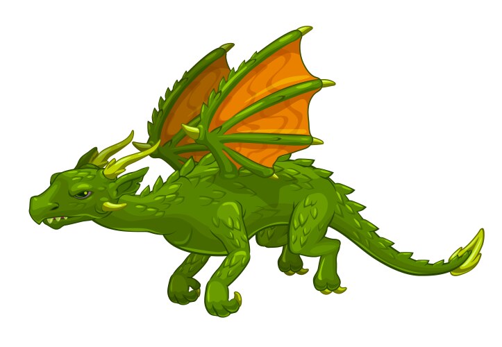 Green Dragon Cartoon Vector Images (over 7,800)