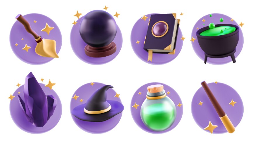 Police detective masking equipment set Royalty Free Vector