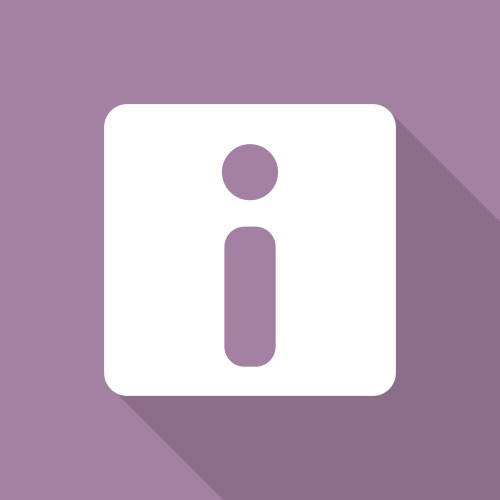 Employee information pixel perfect rgb color icon Vector Image