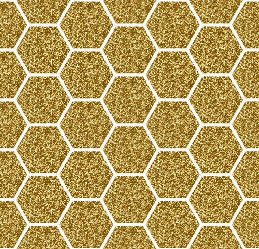 Hexagon seamless pattern Royalty Free Vector Image