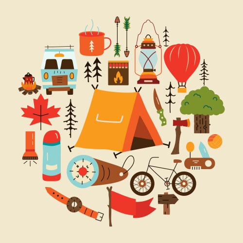 Camping Vector Images (over 260,000)