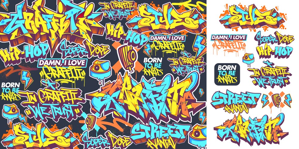 Graffiti Royalty Free Vector Image - VectorStock