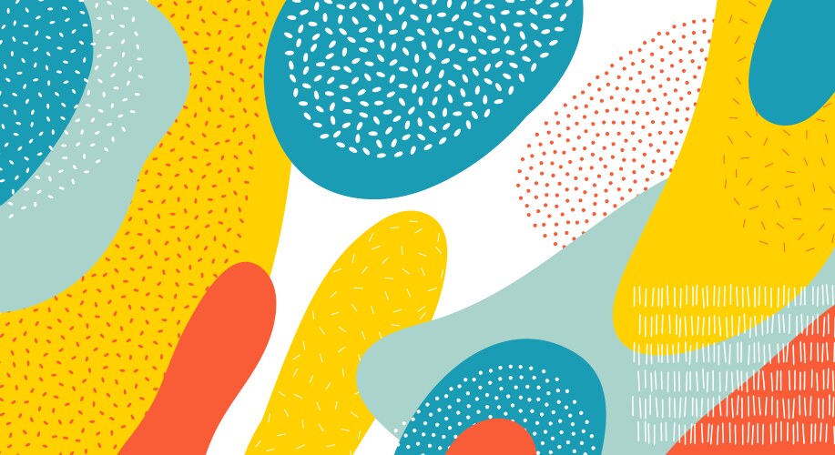 Abstract art color pattern background Royalty Free Vector