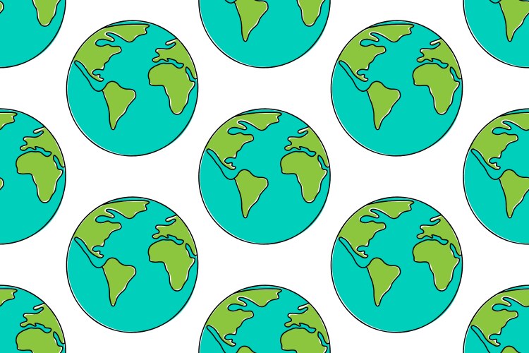 World Map Seamless Vector Images (over 5,900)