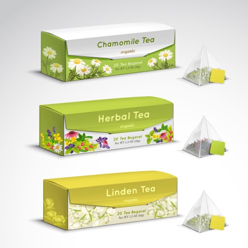 Tea Packaging Vector Images (over 16,000)