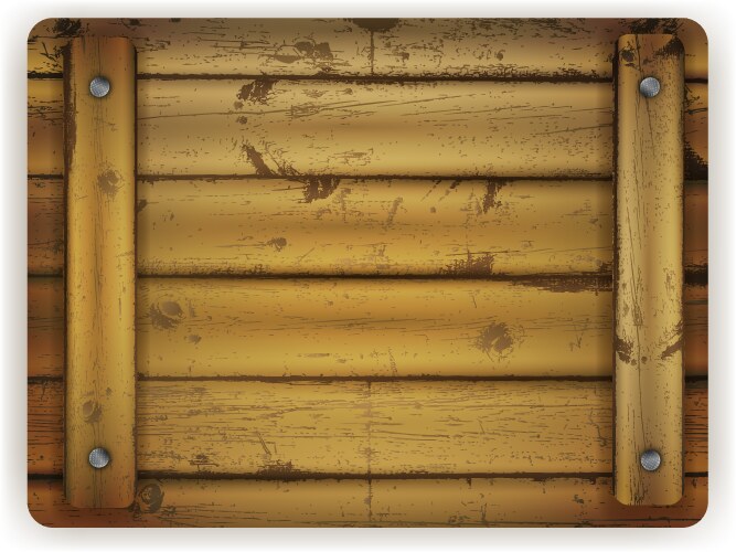 Wooden panel seamless background Royalty Free Vector Image