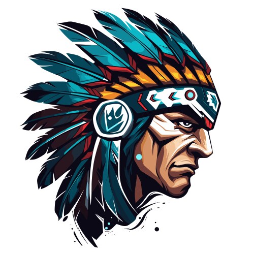 Indian Warrior Logos Warriors Esport Mascot Logo Design By Visink