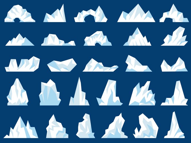 Iceberg Cartoon Vector Images (over 4,300)