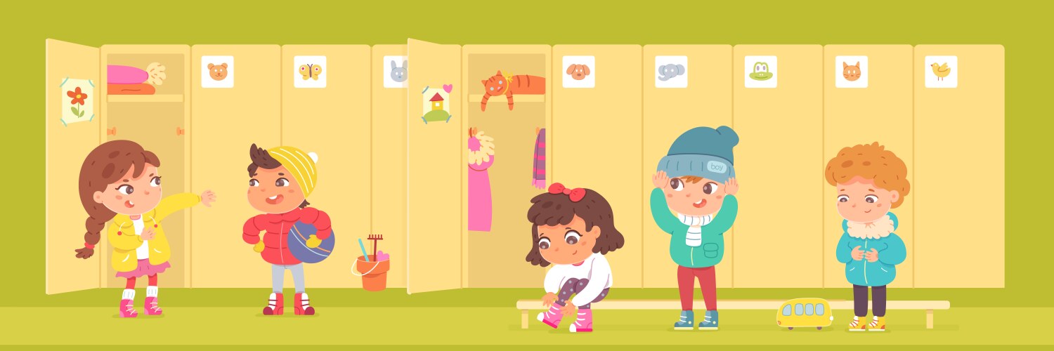Girl Changing Clothes Vector Images (over 680)