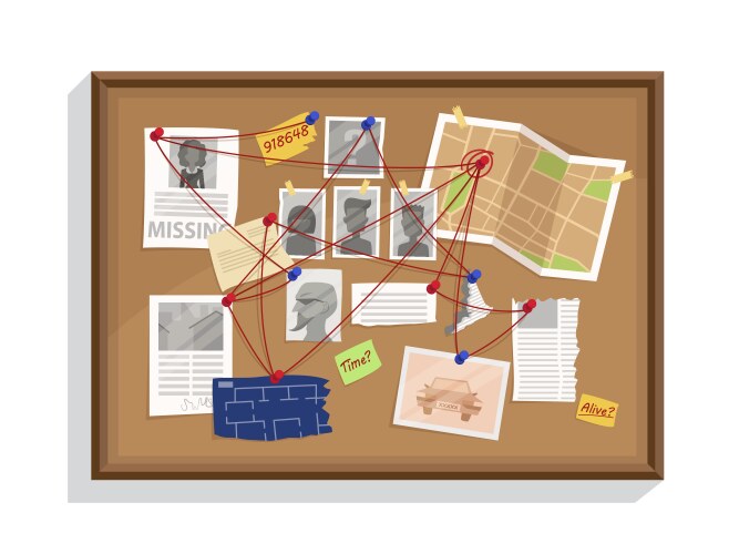 Detective Board Vector Images (over 3,000)