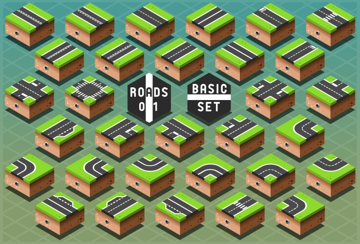 Isometric Terrain Vector Images (over 860)
