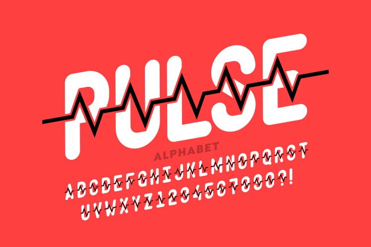 Pulse Letters Vector Images (over 2,500)