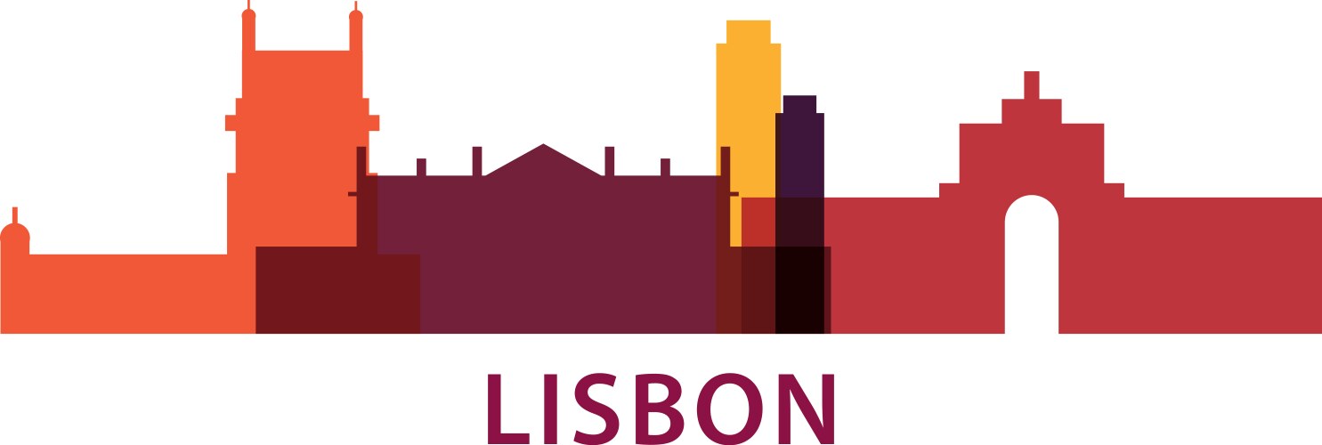 Lisbon logo Royalty Free Vector Image - VectorStock