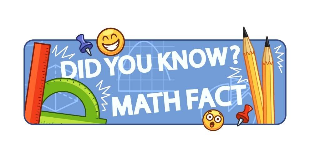 Math Facts Vector Images (76)