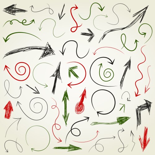 Arrow Drawing Vector Images (over 91,000)