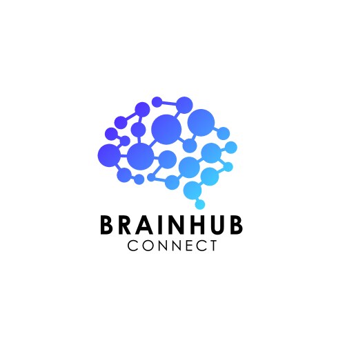 Brain logo images stock Royalty Free Vector Image