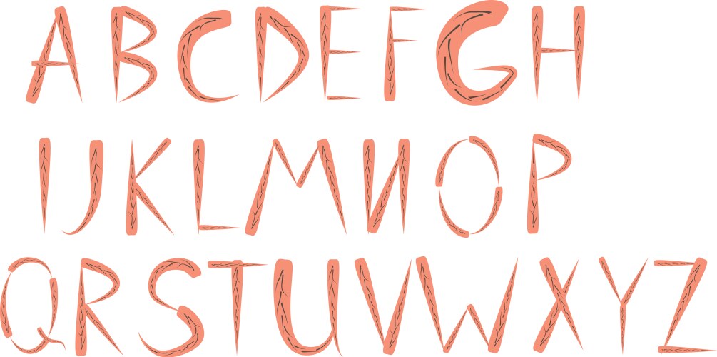 Native Alphabet Vector Images (over 660)