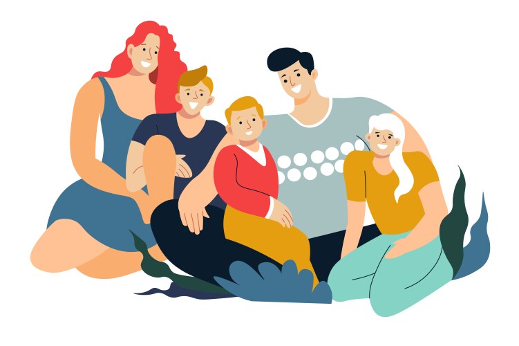 Family Members Vector Images (over 16,000)