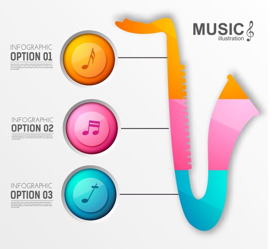 Set of music instrument Royalty Free Vector Image