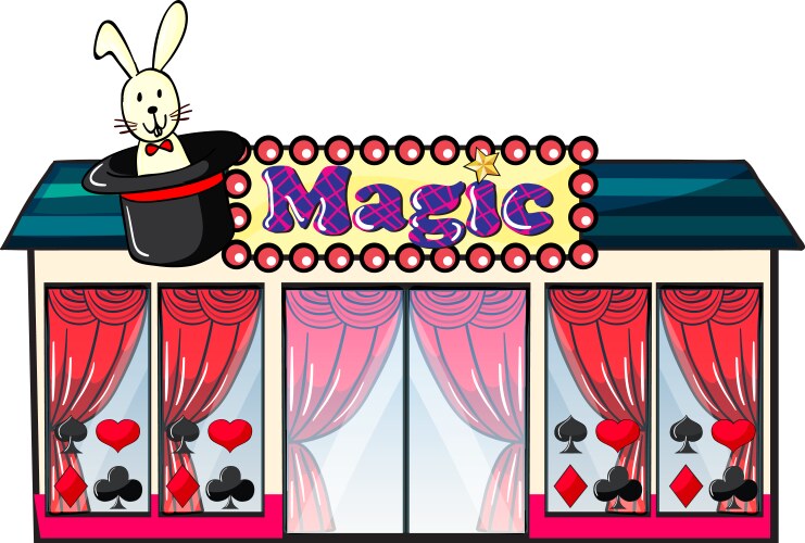 Windows with different style curtains cartoon Vector Image
