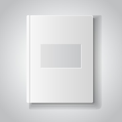 White Book Cover Template Vector Images (over 260,000)
