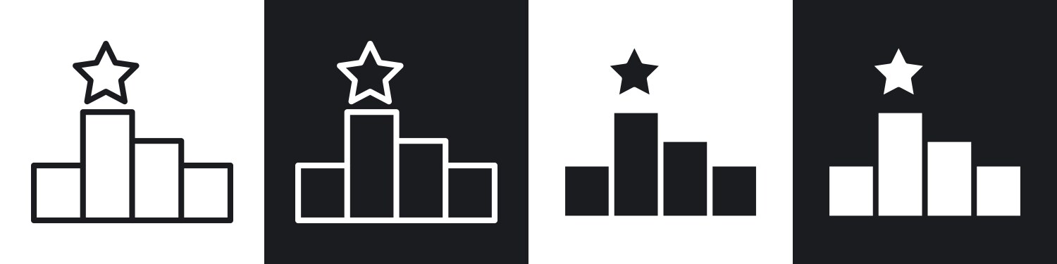 Leaderboard Vector Images (over 850)