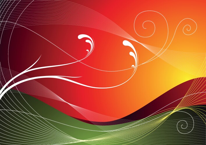 Abstract wave background design Royalty Free Vector Image