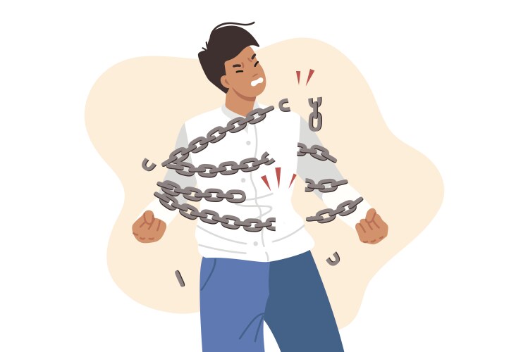 Man in Chains Vector Images (over 9,800)